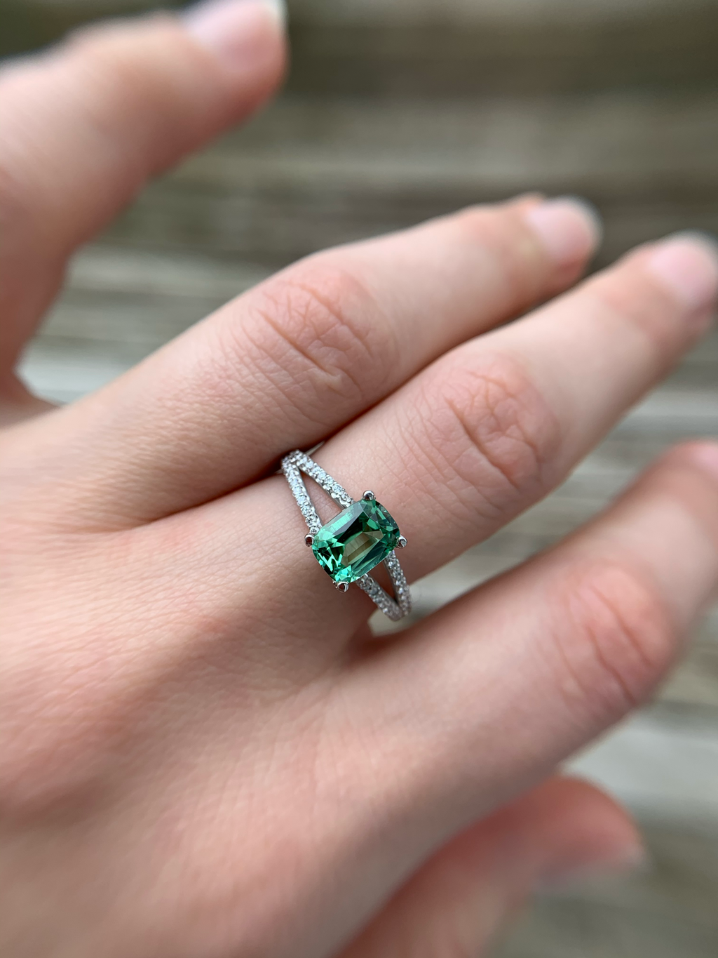 Blue/Green Tourmaline Ring – EAT Gallery
