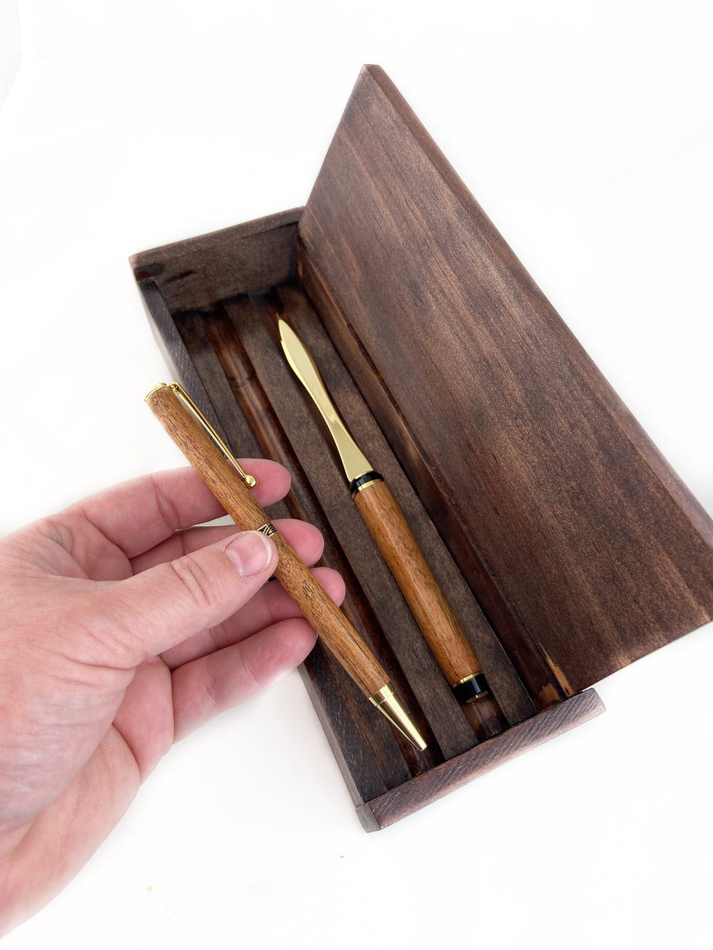 Patagonian Rosewood Pen + Letter Opener Set – EAT Gallery